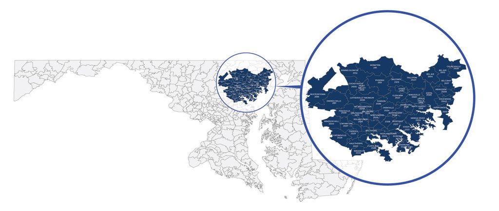 Fuel Delivery & HVAC Service Area | H.F. Horney